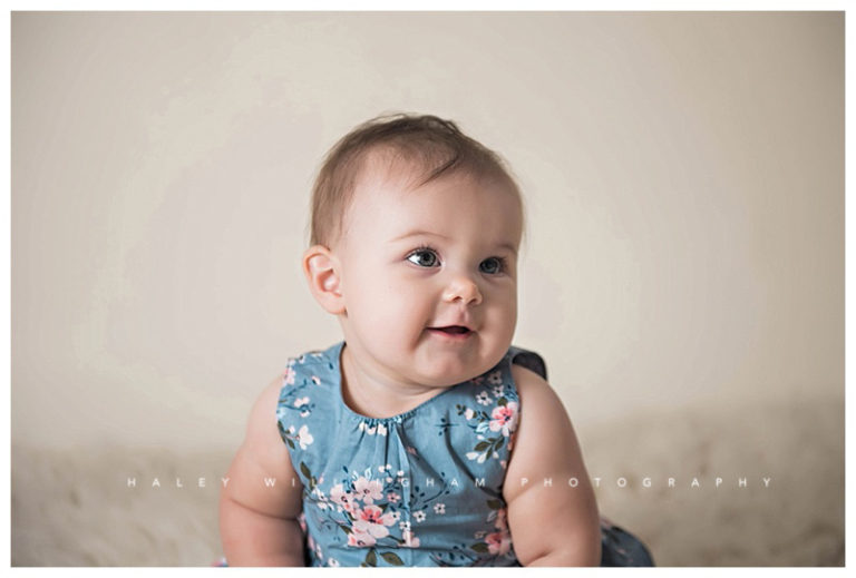 Martinsburg WV 6 Month Milestone Baby Photographer - Charles Town WV